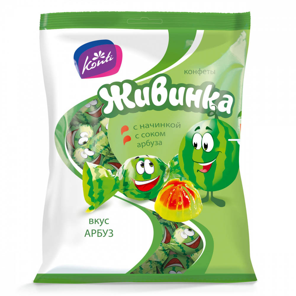 Želé bonbony s příchutí melouna Živinka 250g | KOLOBOK