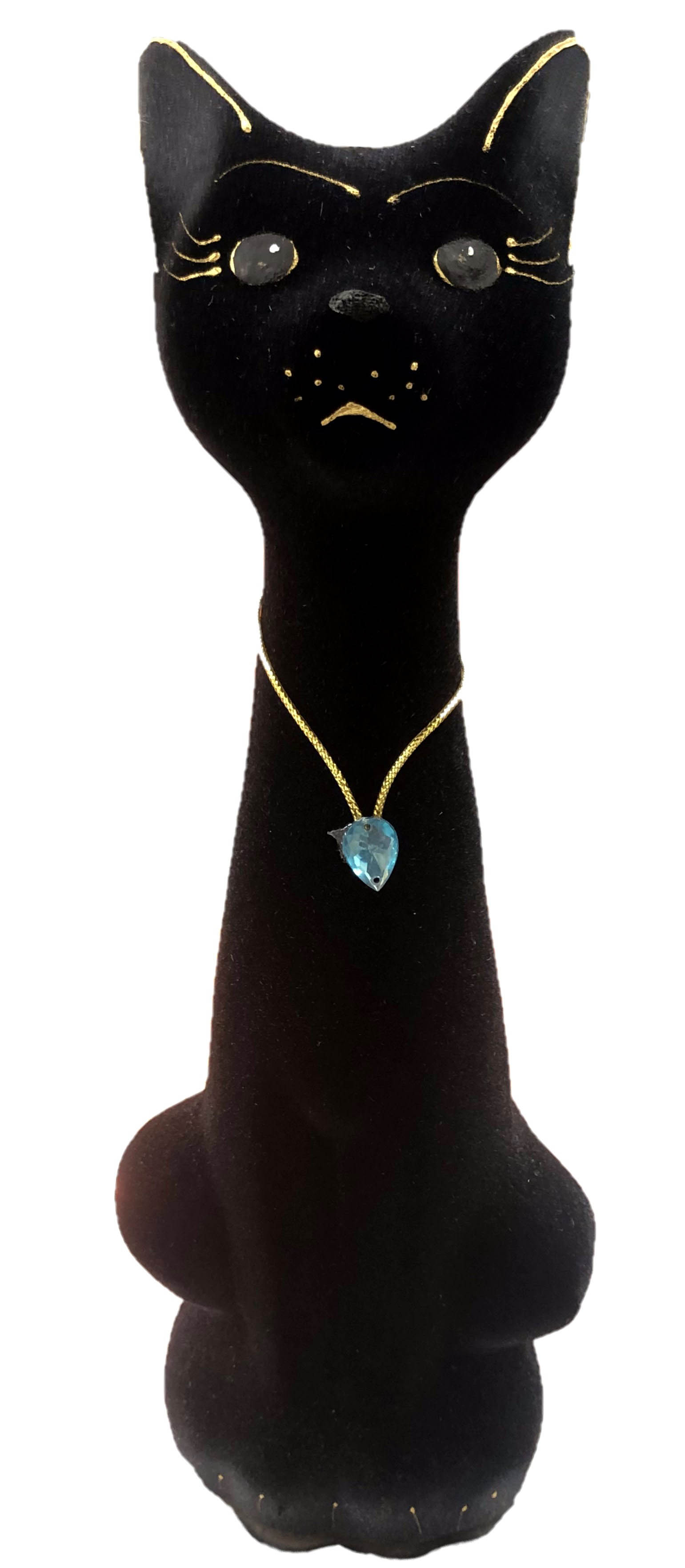 Pokladnička kočka, černá 39*13cm | KOLOBOK