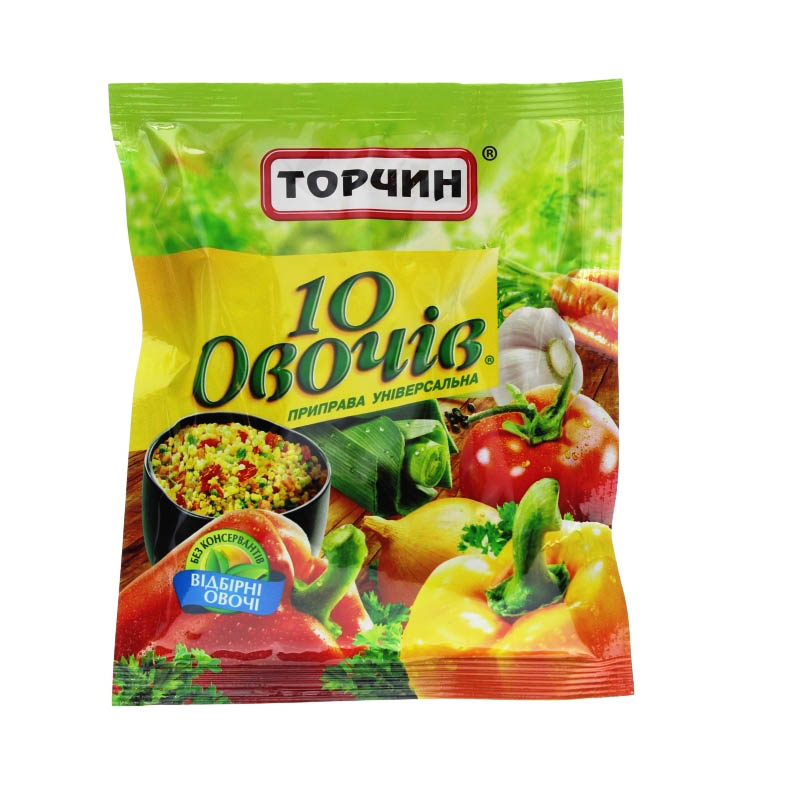 Torchin 10 Ovochiv 60g | KOLOBOK
